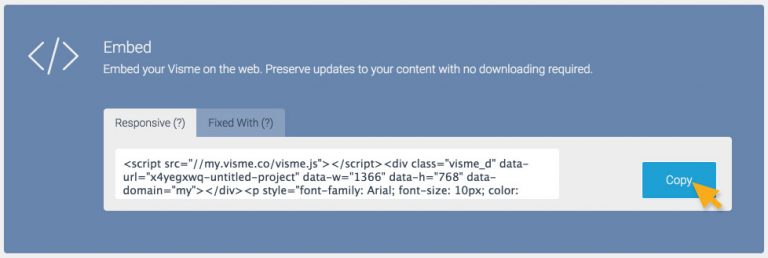 Embed-Code-N | Visme