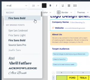 Formatting and Styling Tables in Visme | Visme Help Center