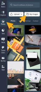 Easily upload photos from your PC | Visme Help Center