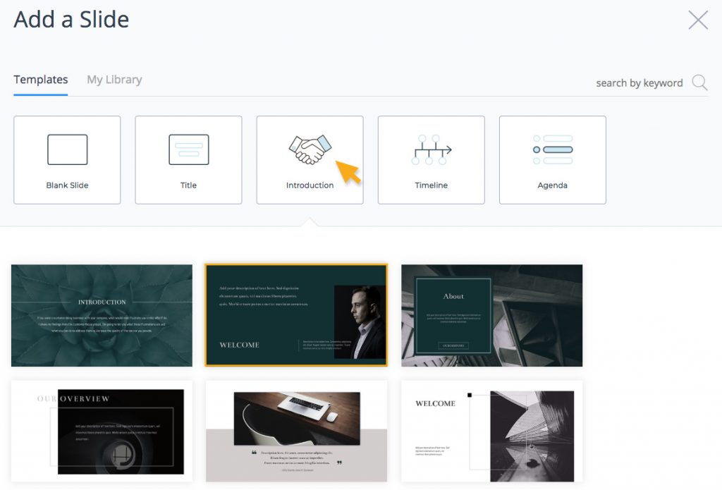 Presentation-Select-Templates-Categories-N | Visme