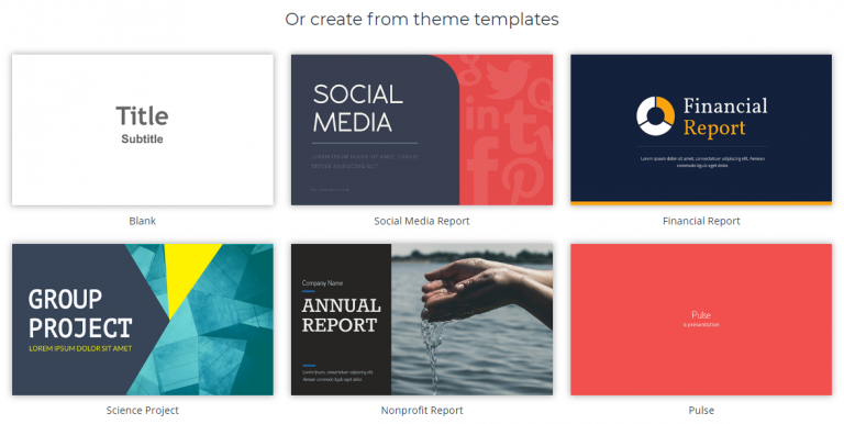 Presentation-theme-templates | Visme Help Center