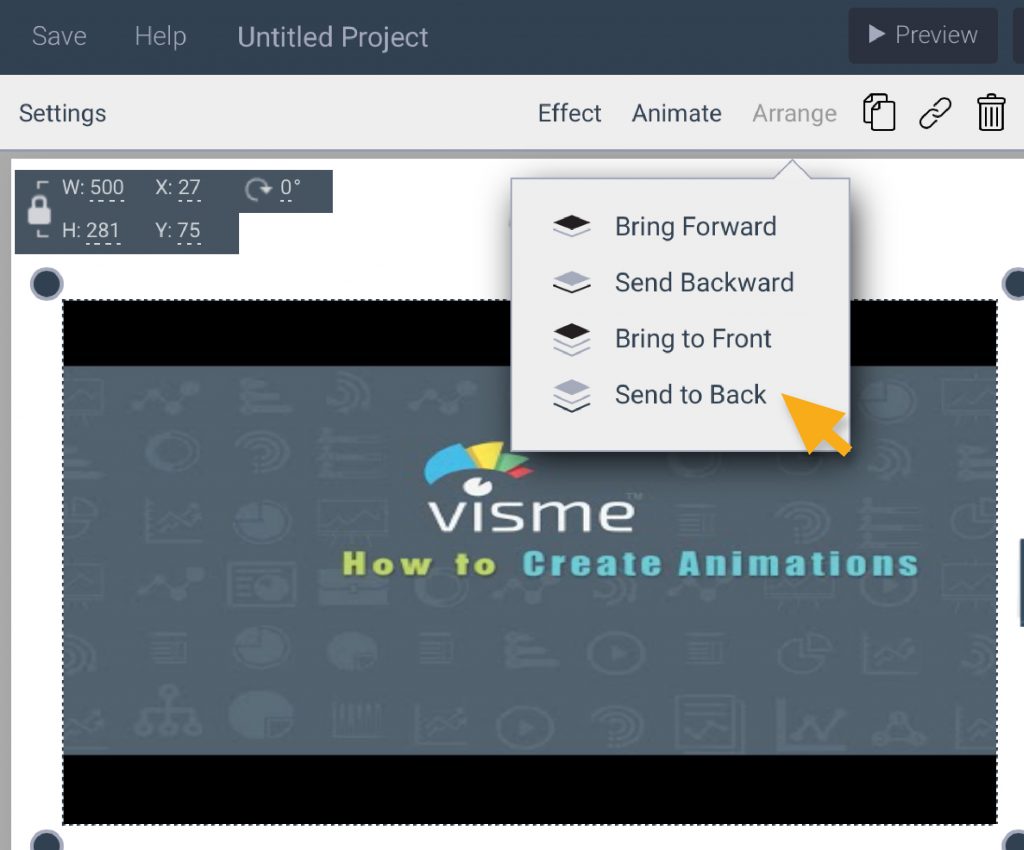 Video-Bar-Arrange-Send-to-Back-N | Visme