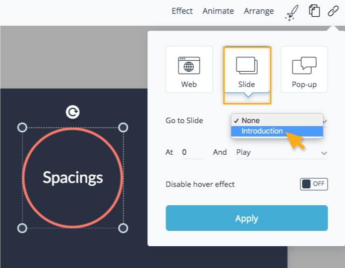 link-to-slide-ex.png | Visme
