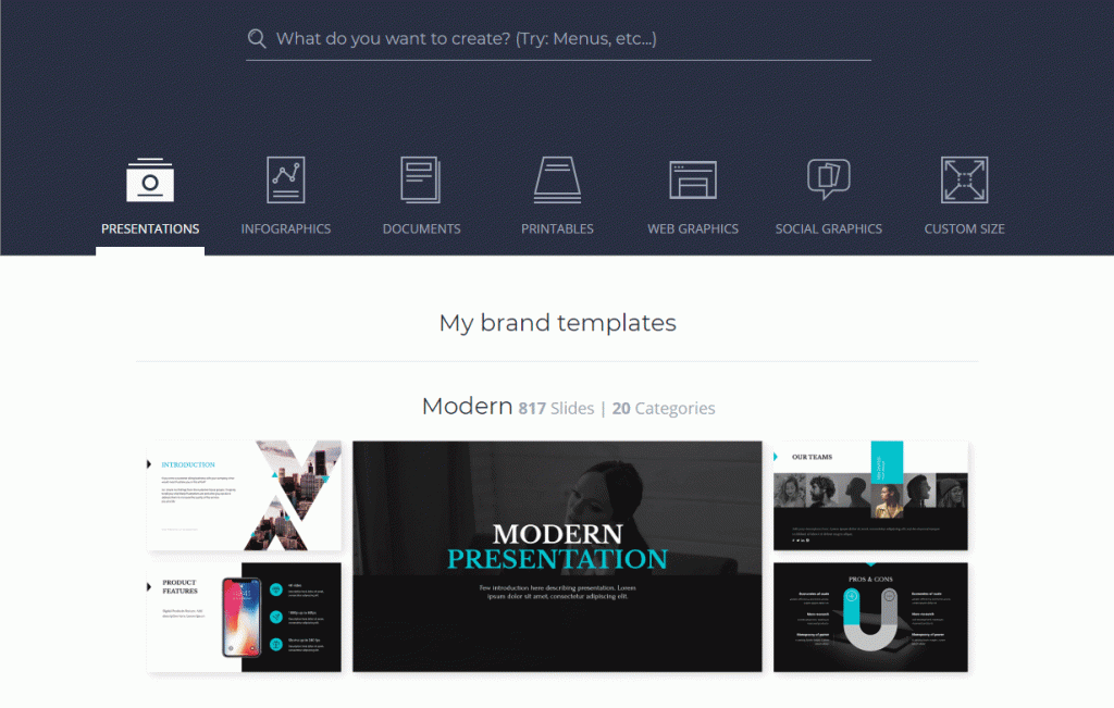 presentation-theme-templates | Visme