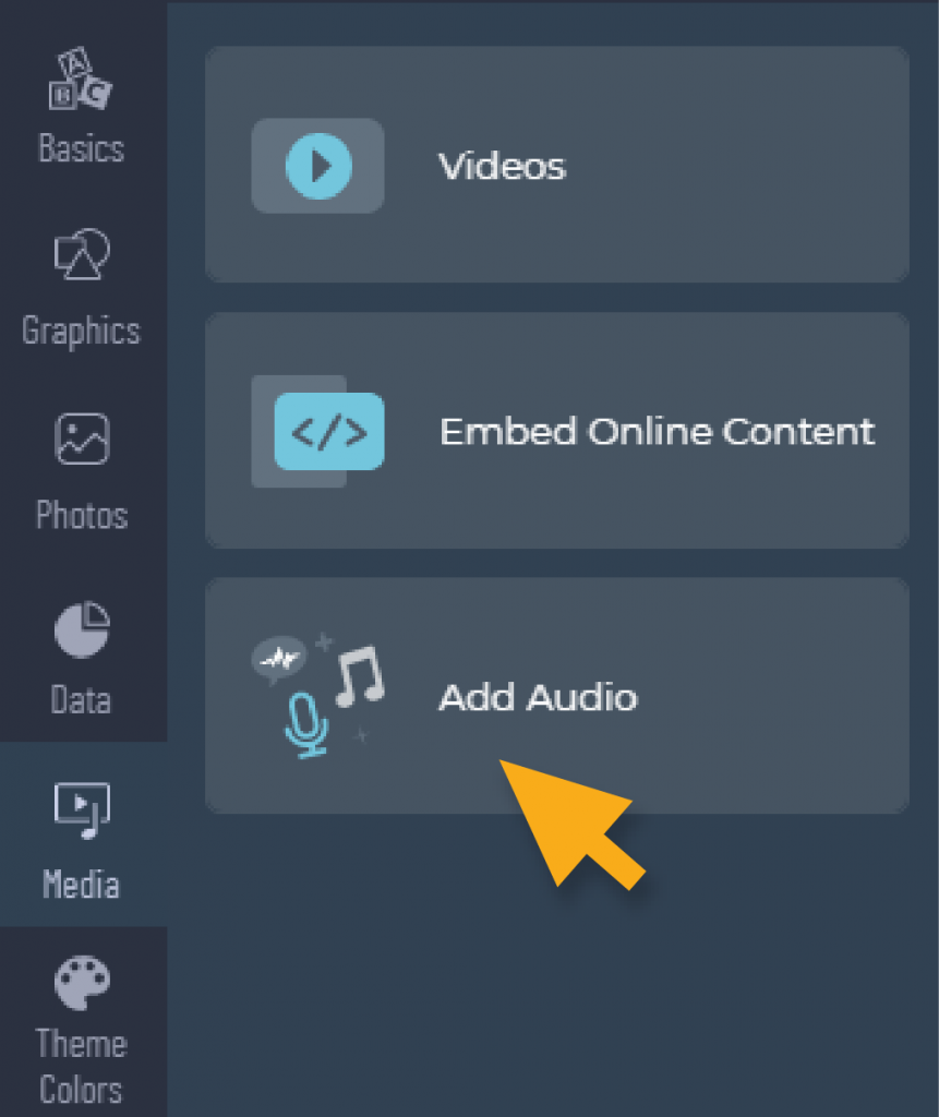 How to use the Visme Audio Library | Visme