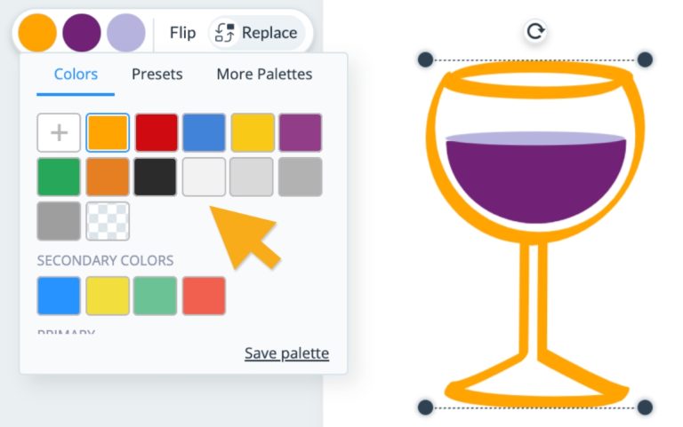 How to easily Change Object Colors | Visme Help Center