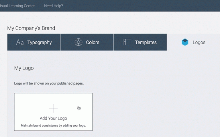 How-to-Set-Up-Your-Brand-Kit-in-Visme-logos | Visme Help Center