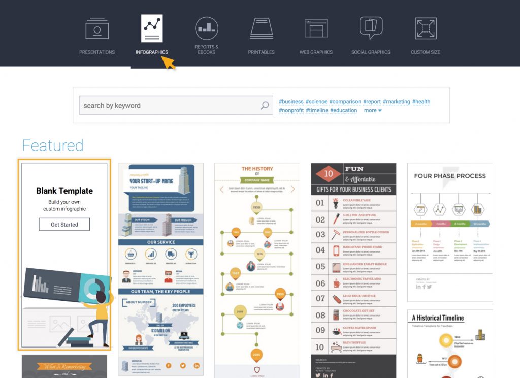 infographic-category-content-blocks | Visme