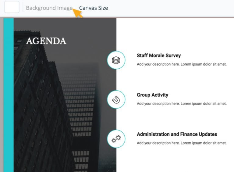 Click-Background-Image | Visme Help Center