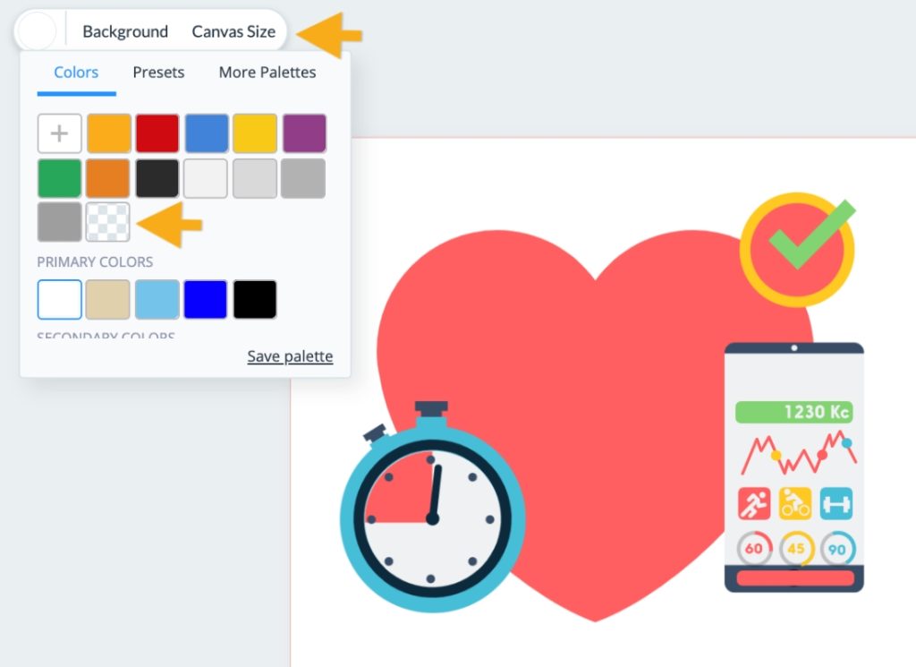 Download Your Design with Transparent Background | Visme Help Center