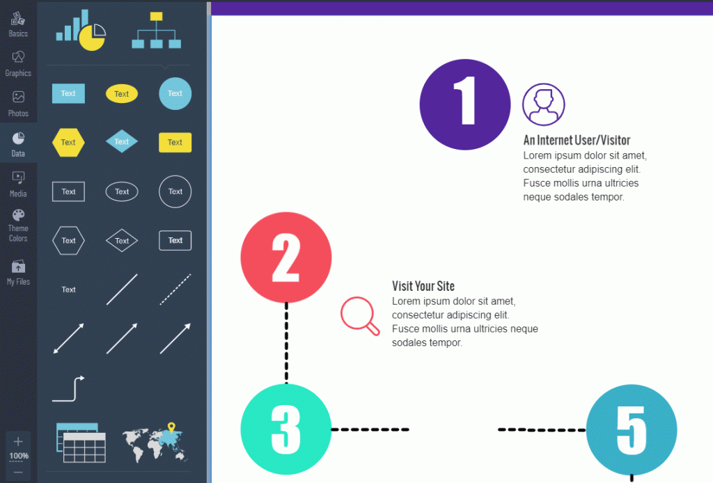 add-flowchart-elements | Visme