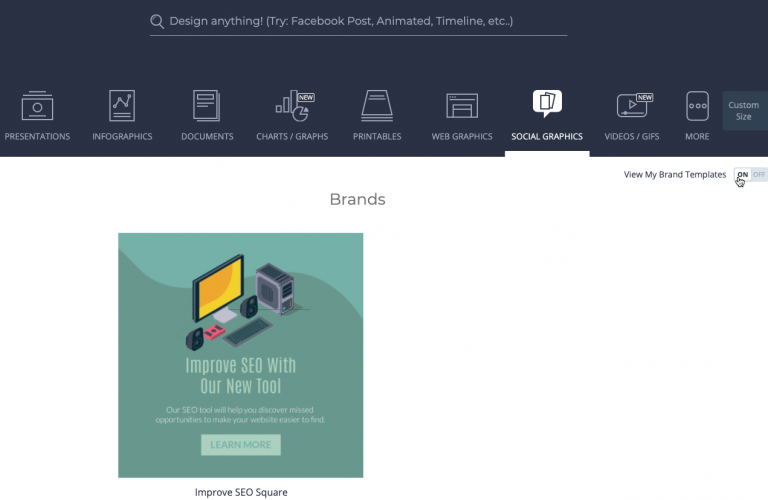 Brand Templates: How to create them | Visme Help Center