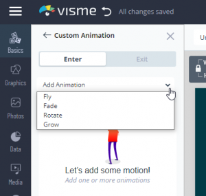 Custom Animations | Visme
