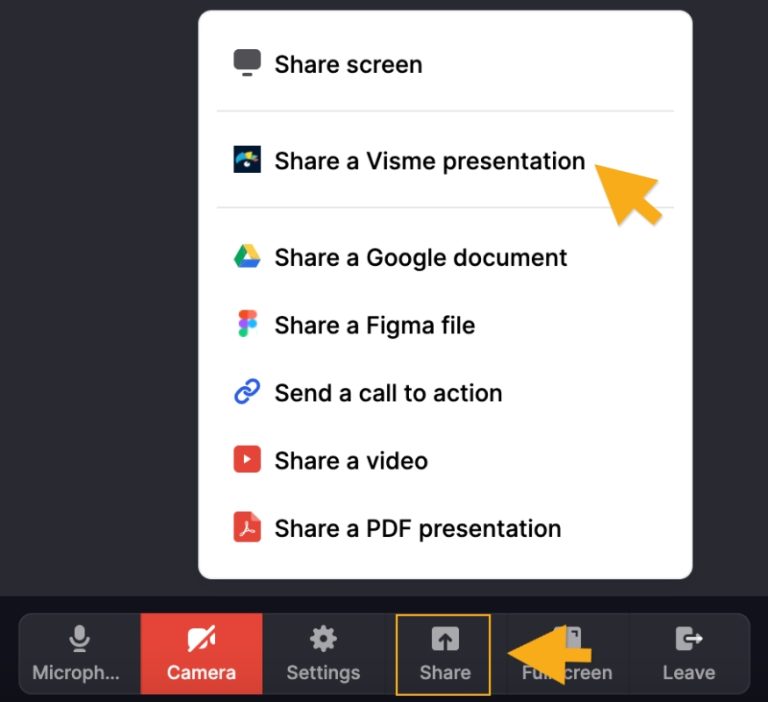 Visme Integration: Visme + Livestorm | Visme Help Center