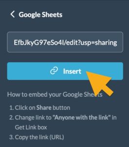 Embedding Tables to Organize Information | Visme Help Center