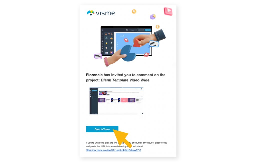 How to leave comments on a Visme project | Visme Help Center