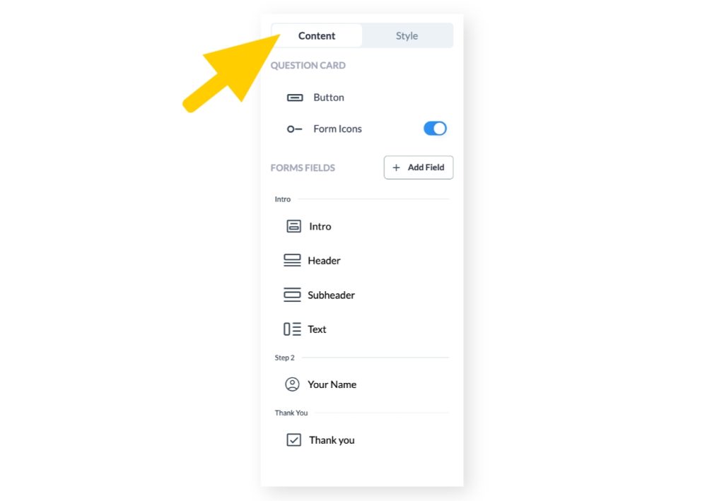 Adding Fields to your Visme Form | Visme Help Center