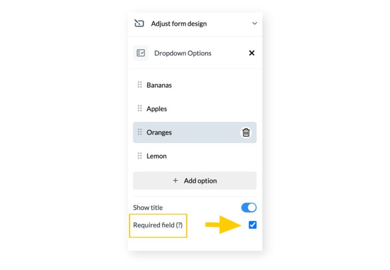 How to make Visme Form Fields Required | Visme Help Center